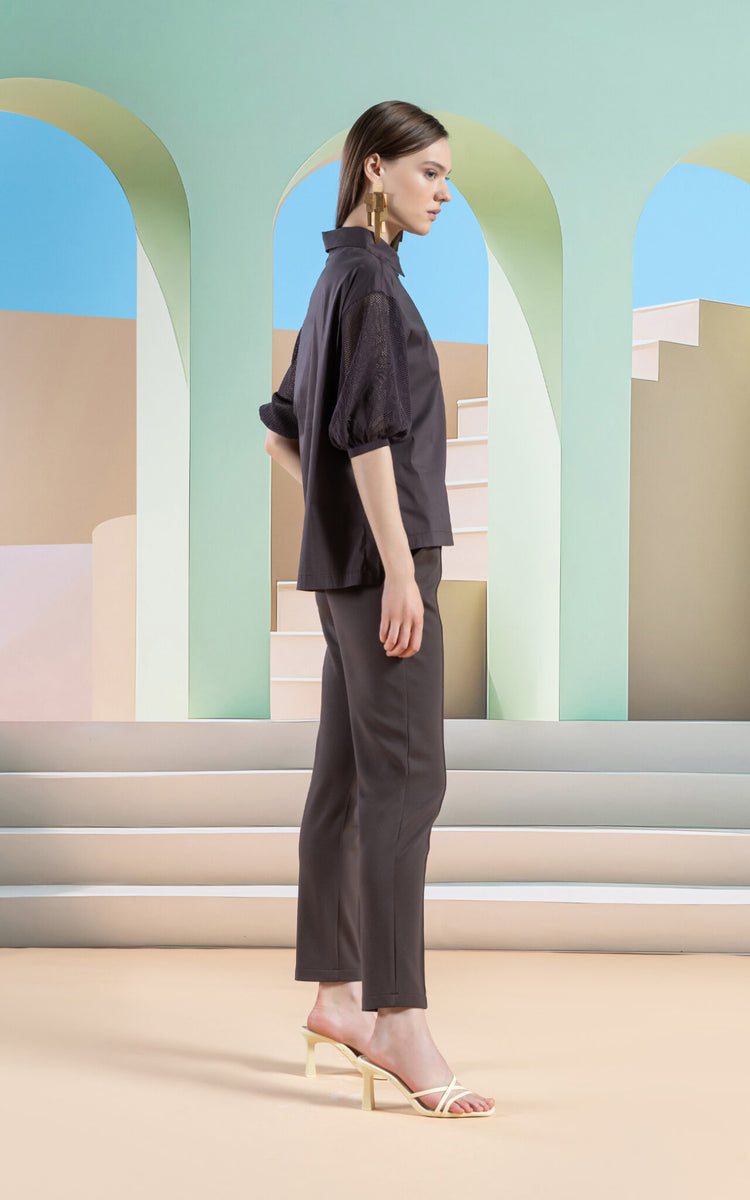 SHS-30 3044/P BLACK SHIRT – Coats and co.